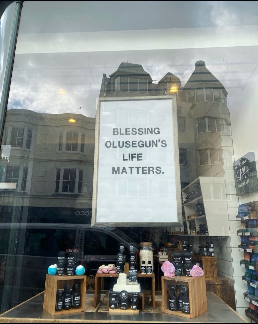 Blessing Olusegun: The world does not stop moving for the death of a ...